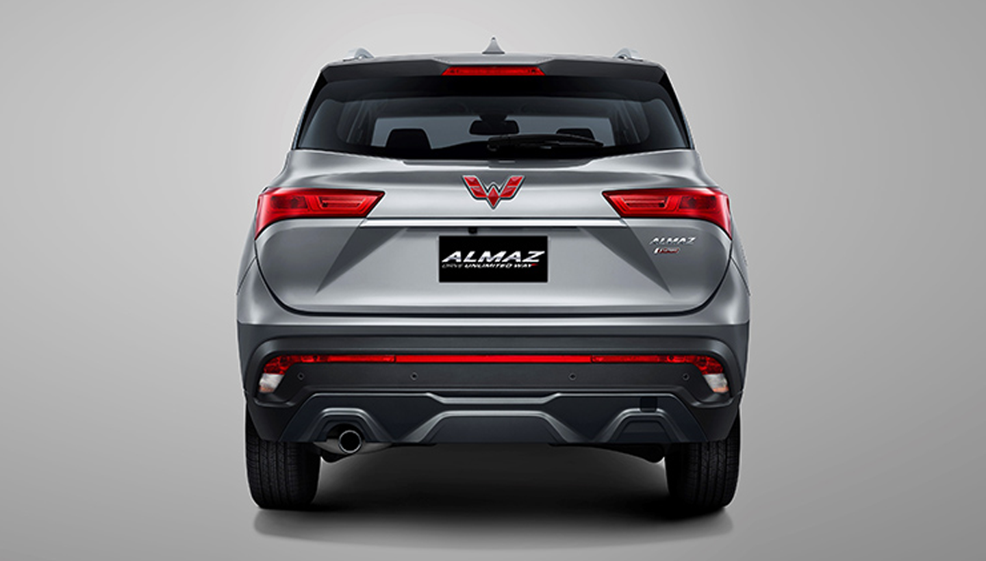 Eksterior Wuling Almaz Berikan Sentuhan Desain Berkelas | Wuling
