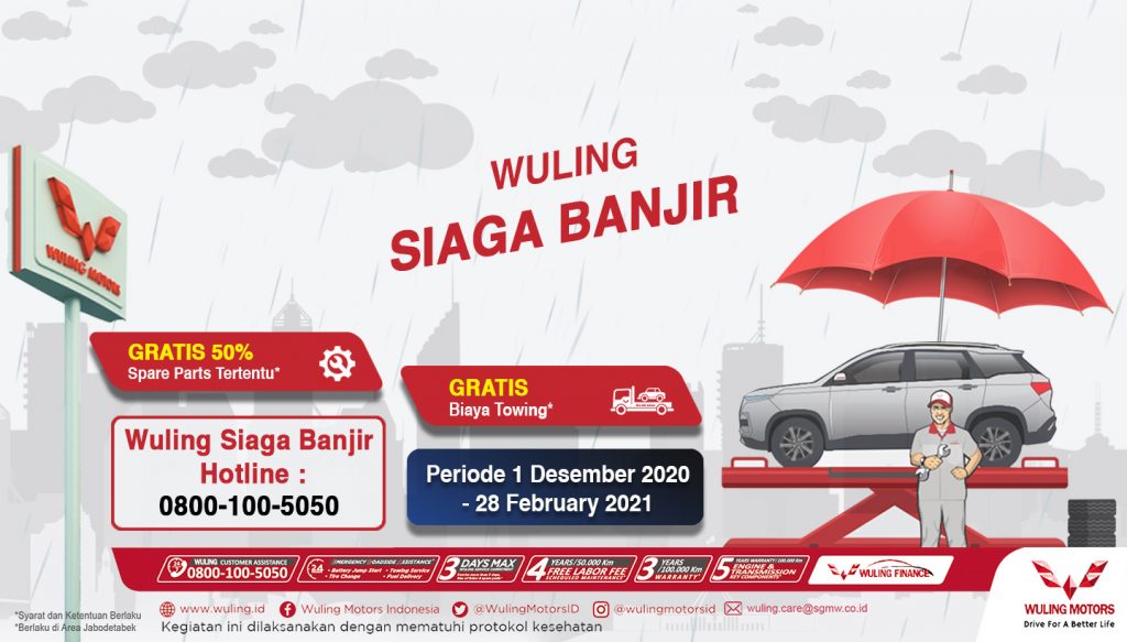 Program Customer Care "Wuling Siaga Banjir" | Wuling